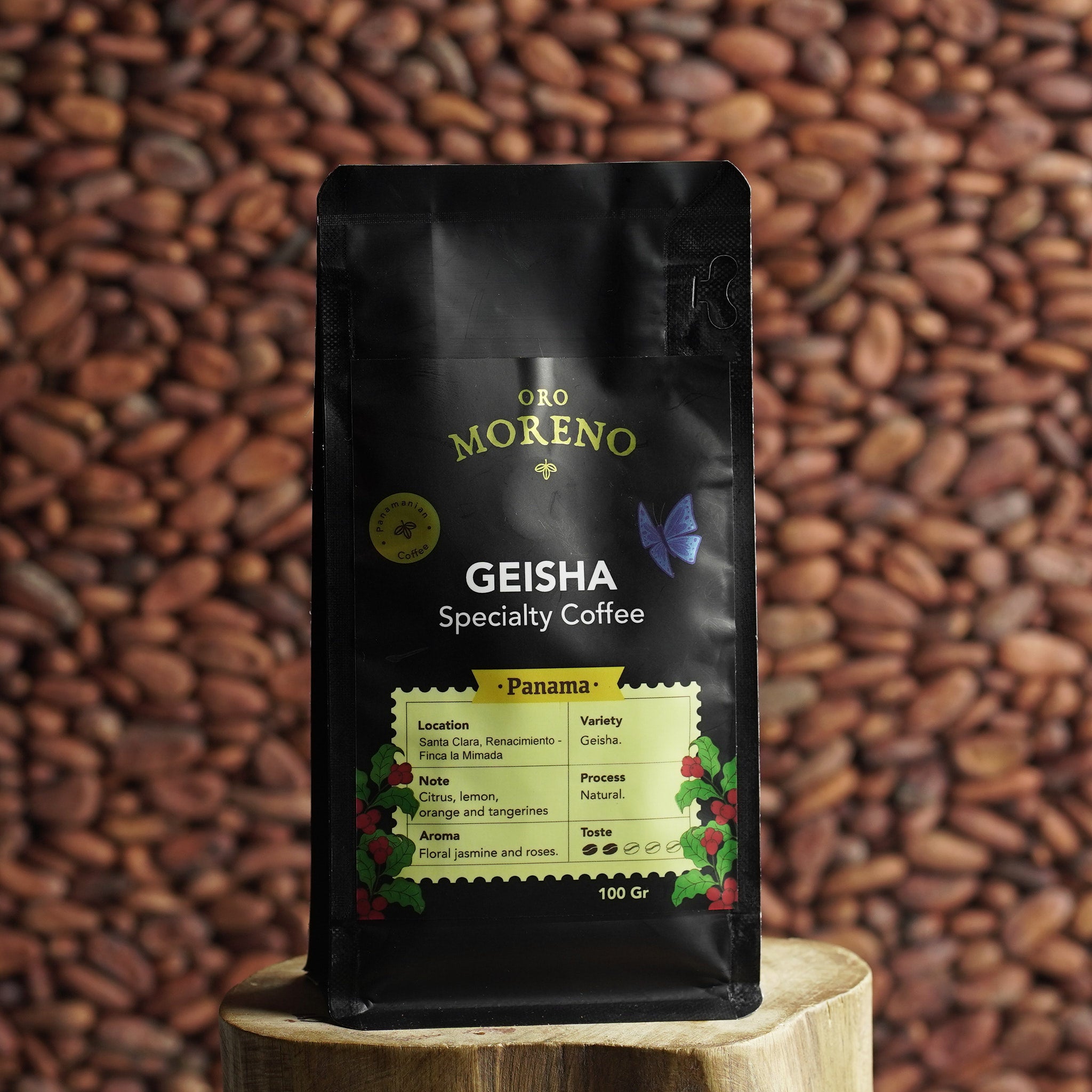 CAFÉ GEISHA (Geisha Specialty Coffee) – Oro Moreno Panamá